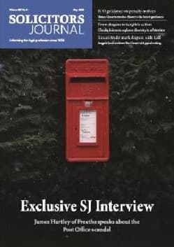 Solicitors Journal | Legal news, opinion and practice notes